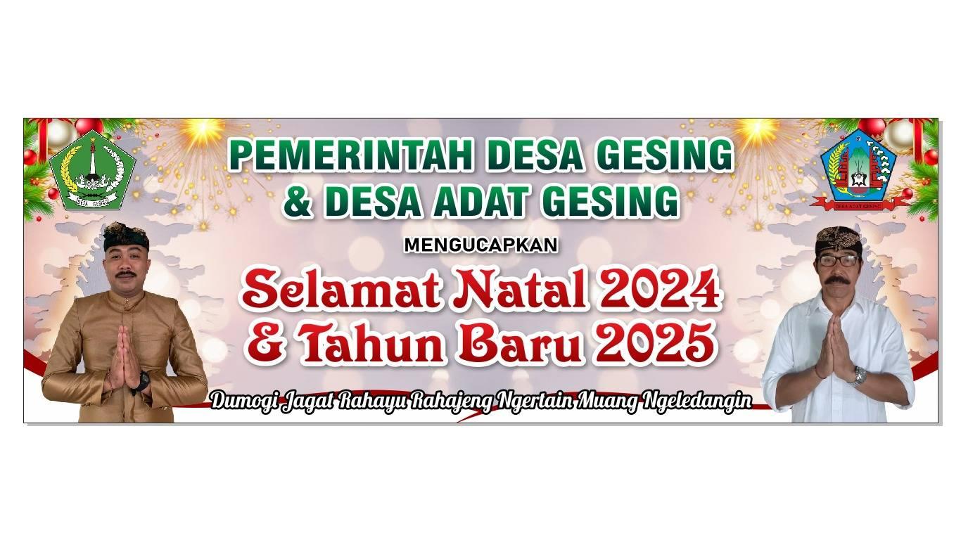 SELAMAT TAHUN BARU - Website Desa Gesing